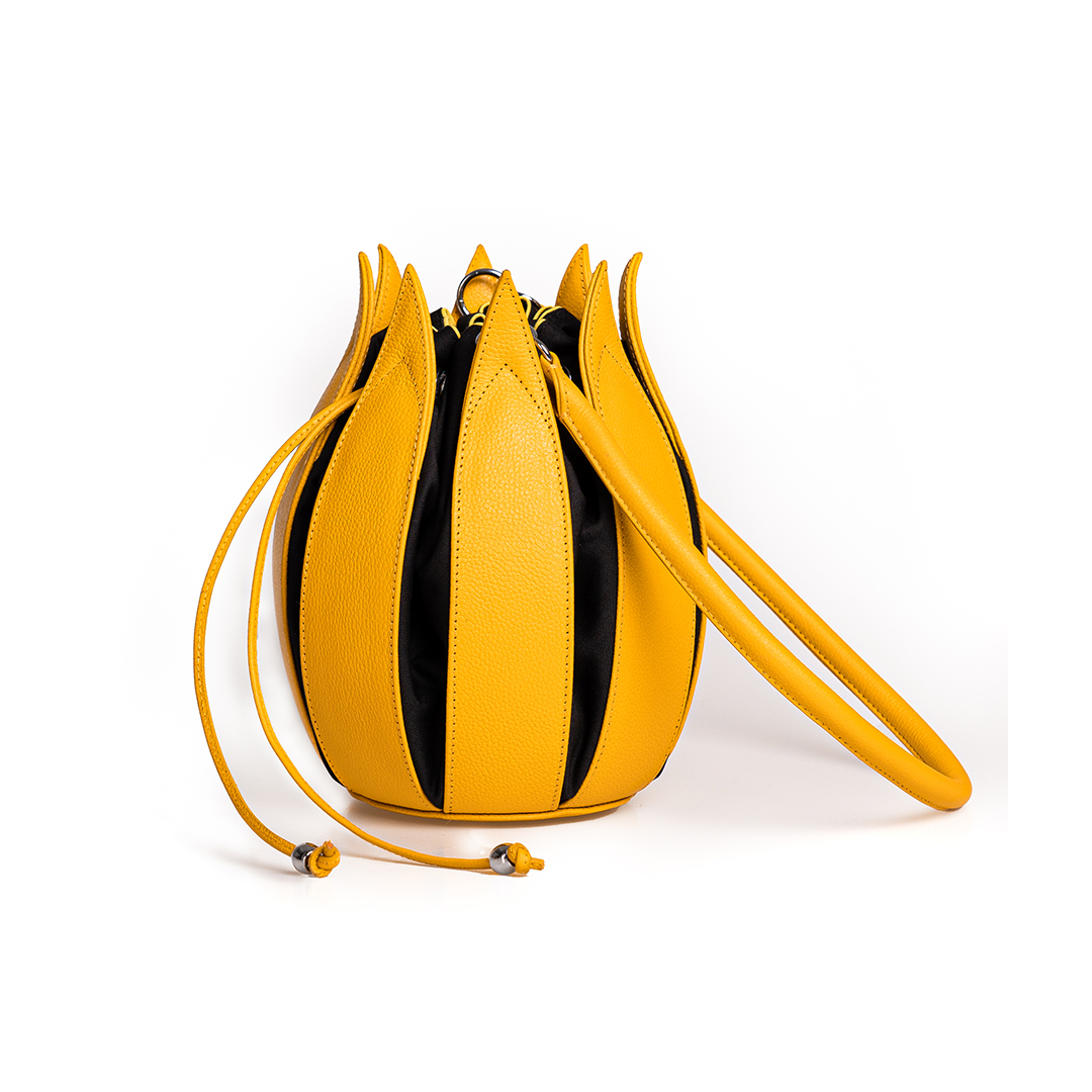 Tulip Structure Jamaica Yellow - by-Lin Dutch Design